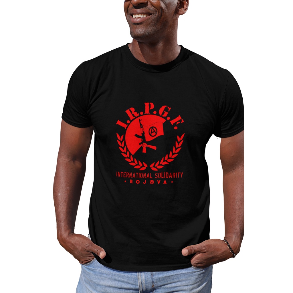 Camiseta Irpgf International Solidarity Rojava | Shopee Brasil