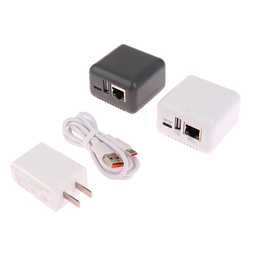 Servidor De Impressão Usb Para Ethernet Lpr Print Server | Shopee Brasil