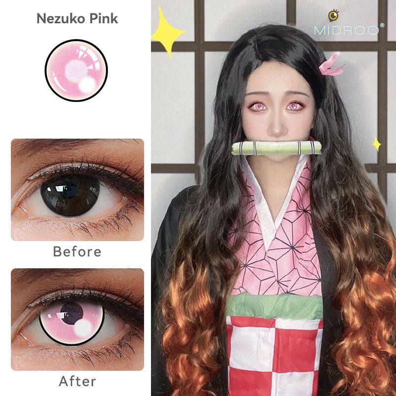 Lentes de contato - Nezuko (DS) | Shopee Brasil