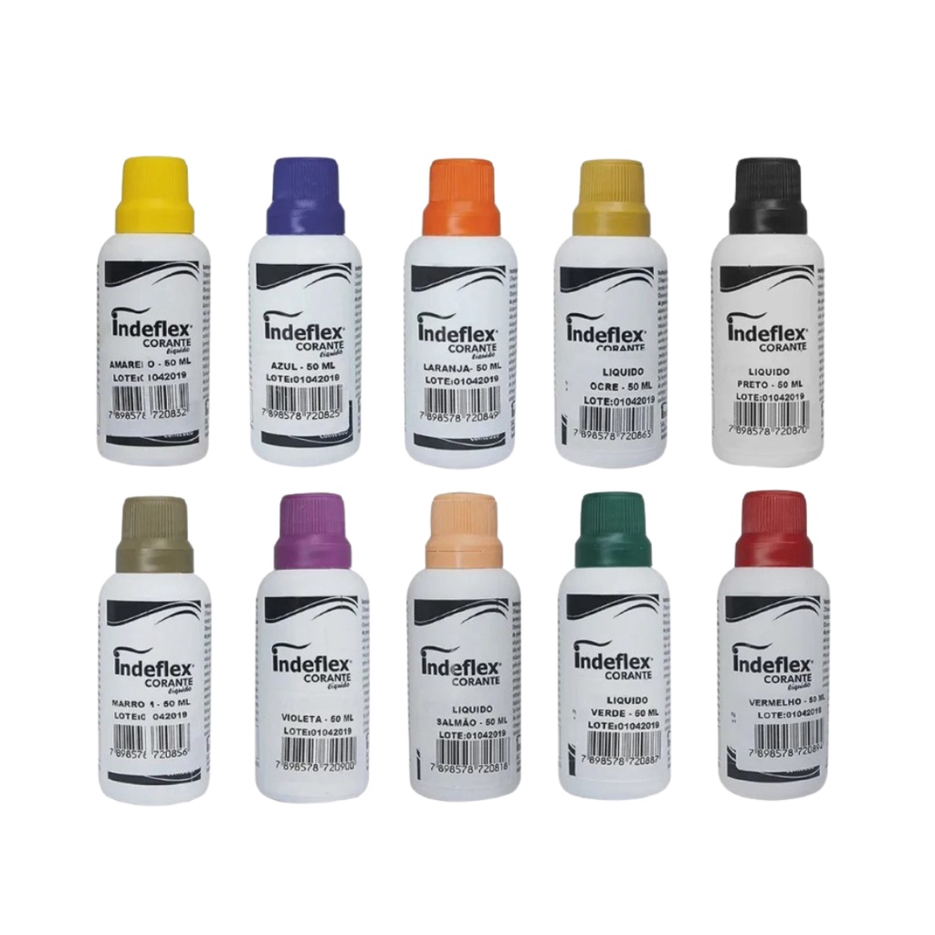 Corante Líquido Xadrez (Bisnaga 50ml Varias Cores) - Escorrega o Preço