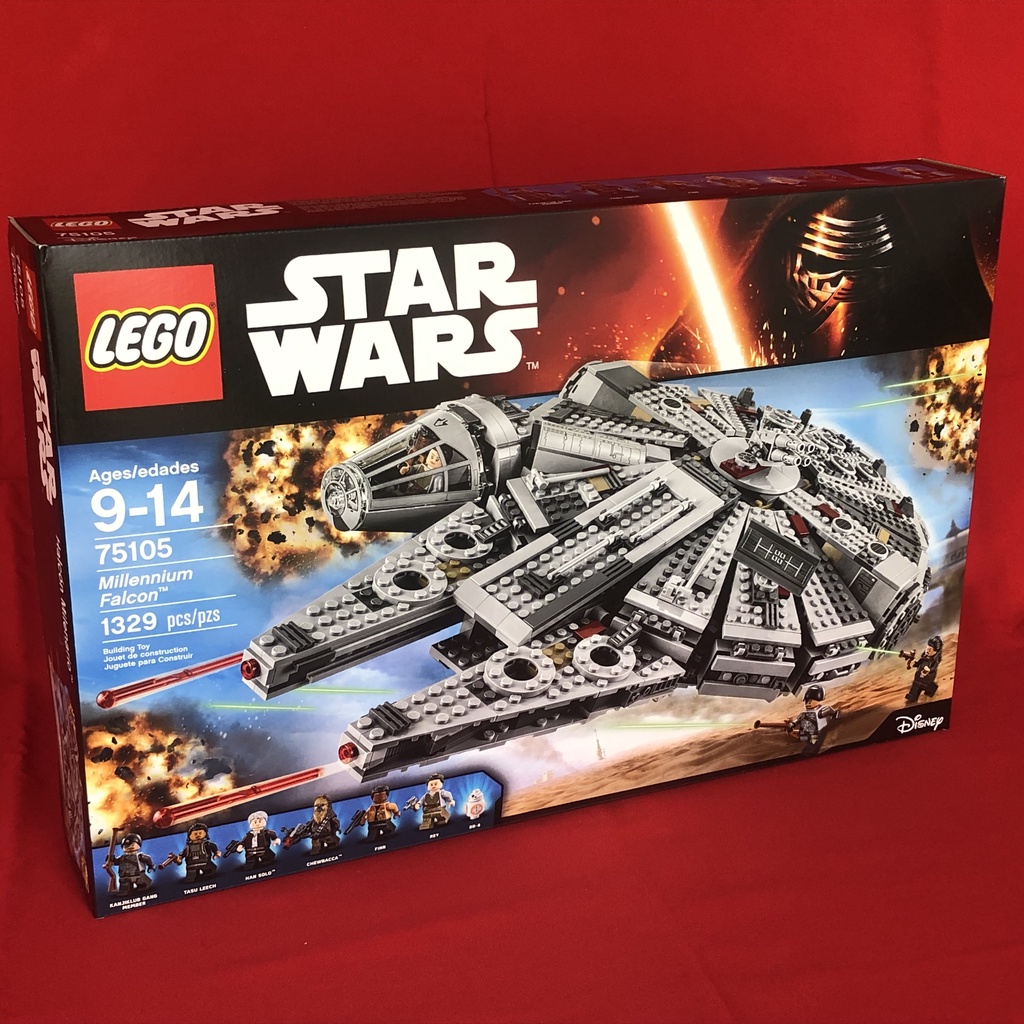 LEGO Star Wars 75105 Millennium Falcon RARO (LACRADA) | Shopee Brasil