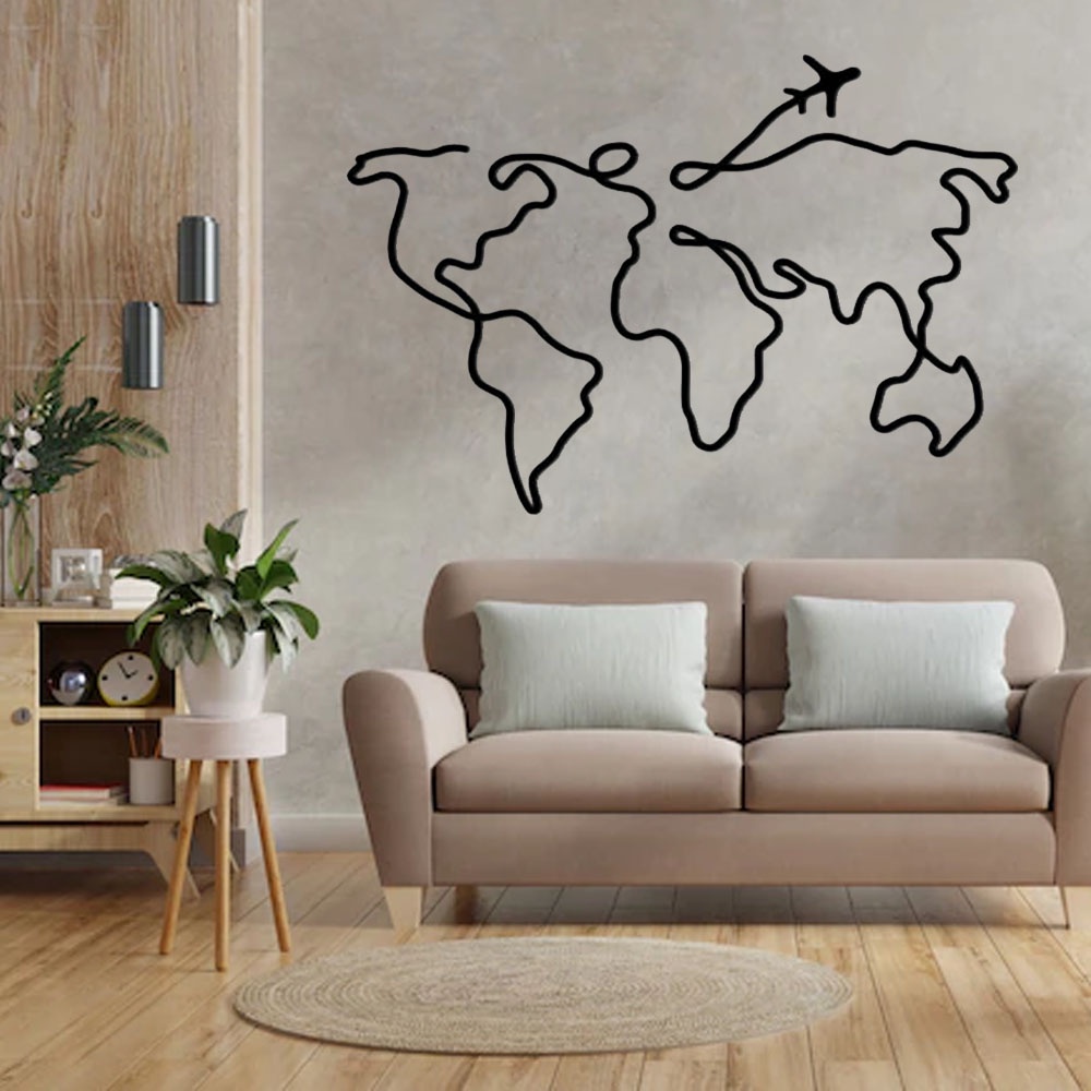 Quadro Painel Mapa Mundi Decorativo Para Parede em Mdf | Shopee Brasil Quadro Painel Mapa Mundi Decorativo Para Parede em Mdf | Shopee Brasil