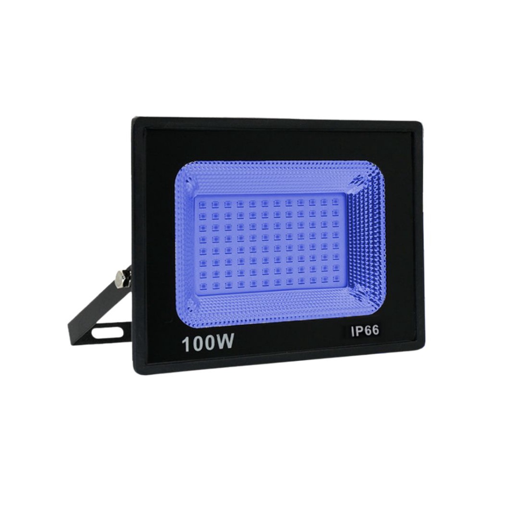Refletor AZUL Led 30W/50W/100W Piscina/Jardim/Fachada Holofote Bi-volt ...