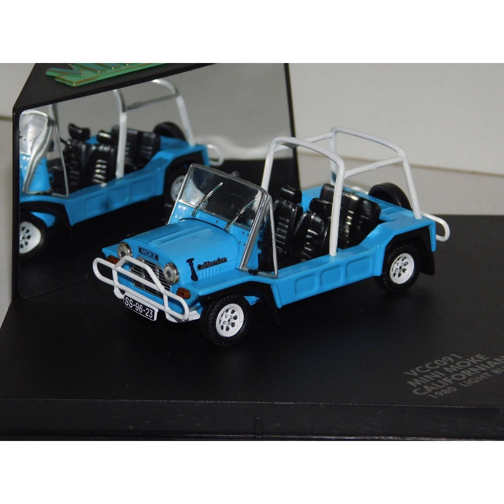 Miniatura Carro Mini Moke Californian 1980 Light Blue 1/43 Vitesse ...
