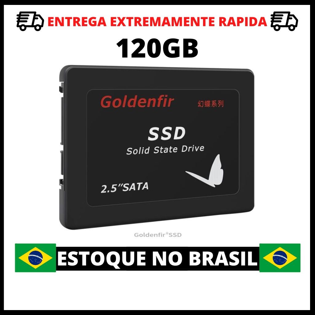 SSD Goldenfir/Walram 120GB SATA 2.5 Original Lacrado NOVO! | Shopee Brasil