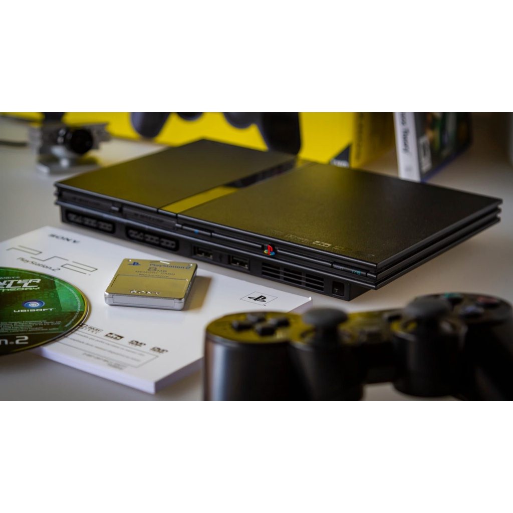 Console Playstation 2 Slim com 20 Jogos e 2 Controles | Shopee Brasil