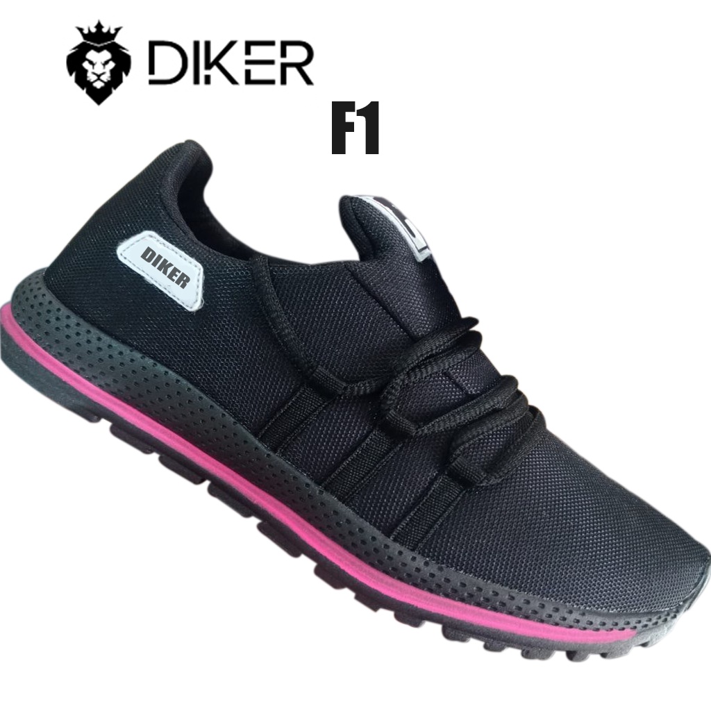 Tênis Esportivo Diker F1 Feminino Academia Corrida Caminhada ...