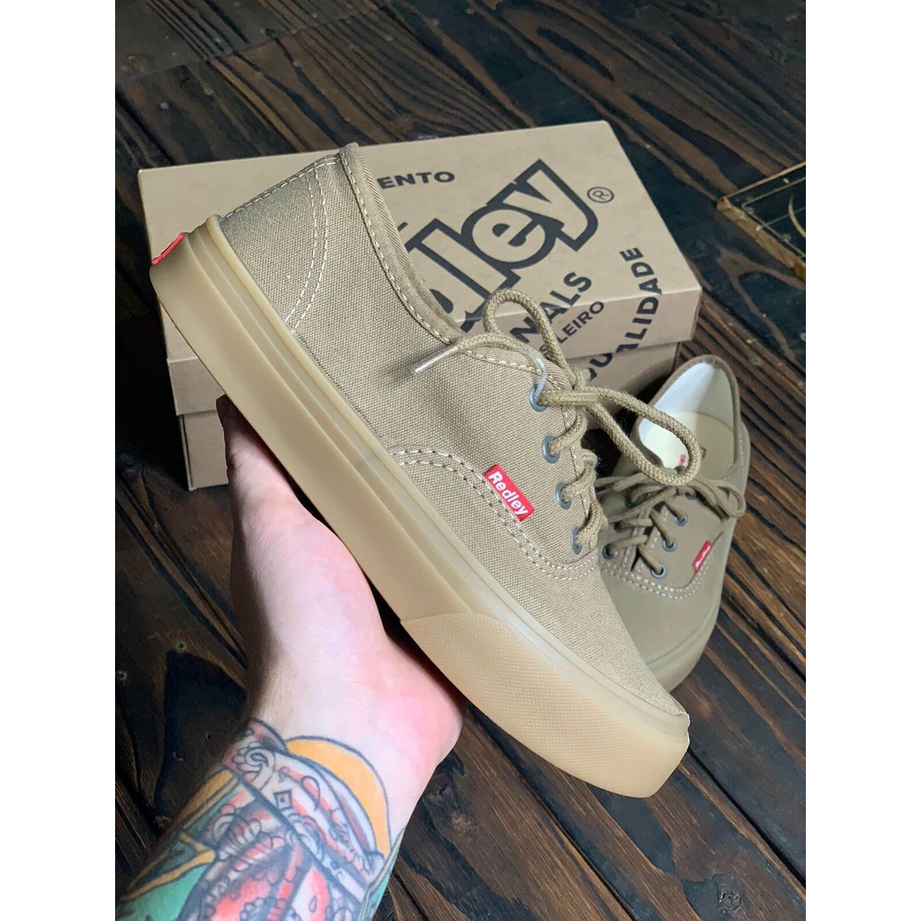 TÊNIS REDLEY ORIGINALS COLORS BEGE GUM (ORIGINAL) | Shopee Brasil
