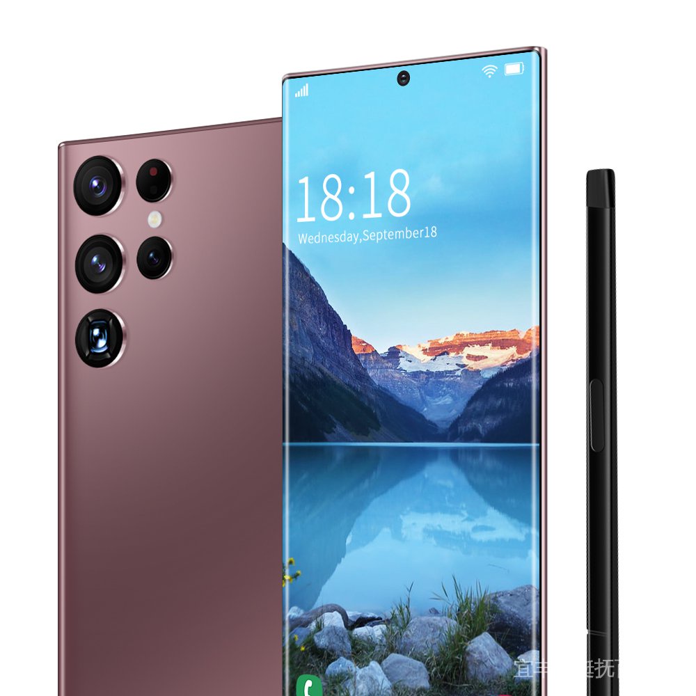 2022 Novo Galax S22 U1tra 5g Telefone 7,3 Polegadas 16Gb + 1Tb ...