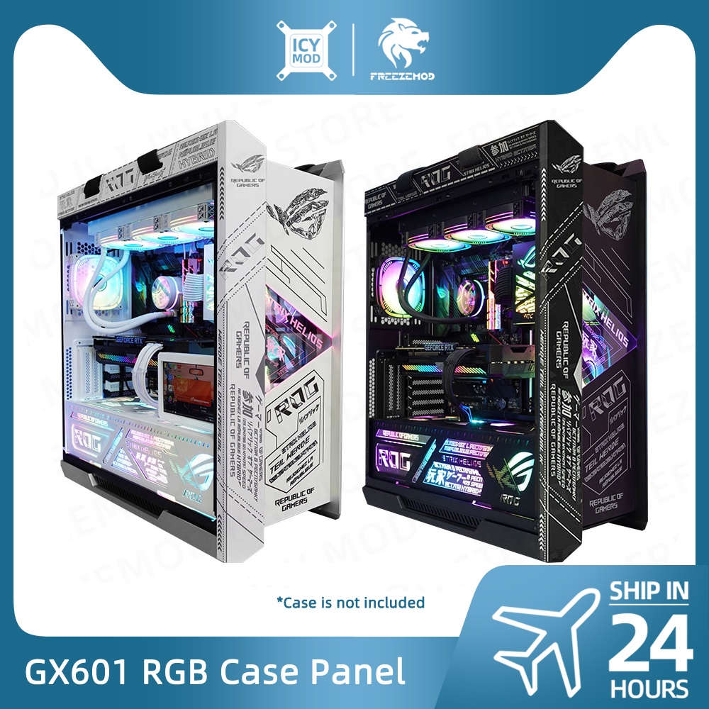 Kit De Painel De Luz De 9 Peças Para ASUS ROG Helios Capa PC GX601 ARGB ...