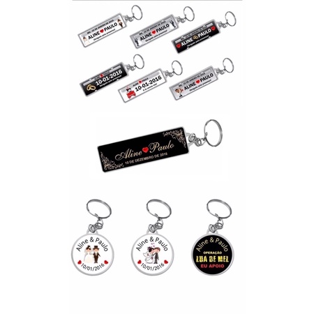 Chaveiro para brindes de lojas. | Shopee Brasil