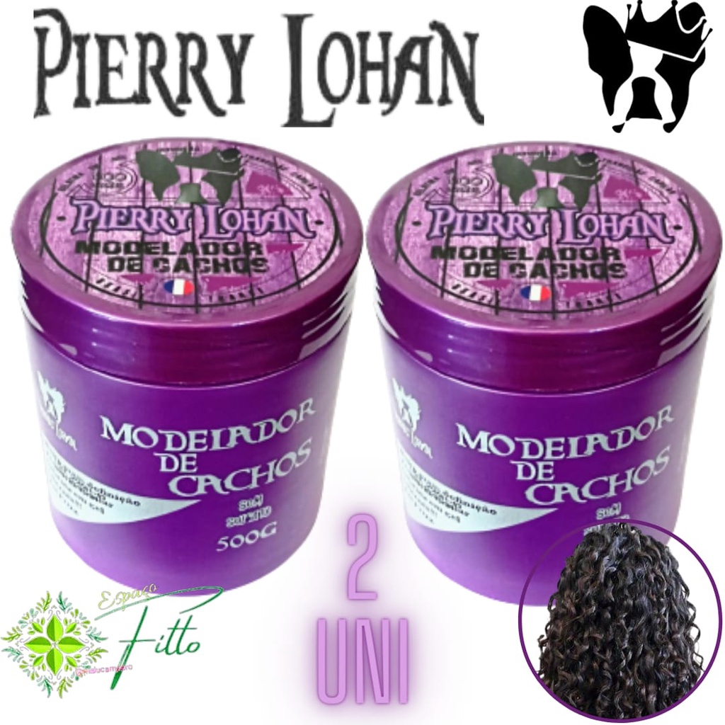 Kit 02 Modelador De Cachos Pierry Lohan 500g cachos perfeitos | Shopee ...