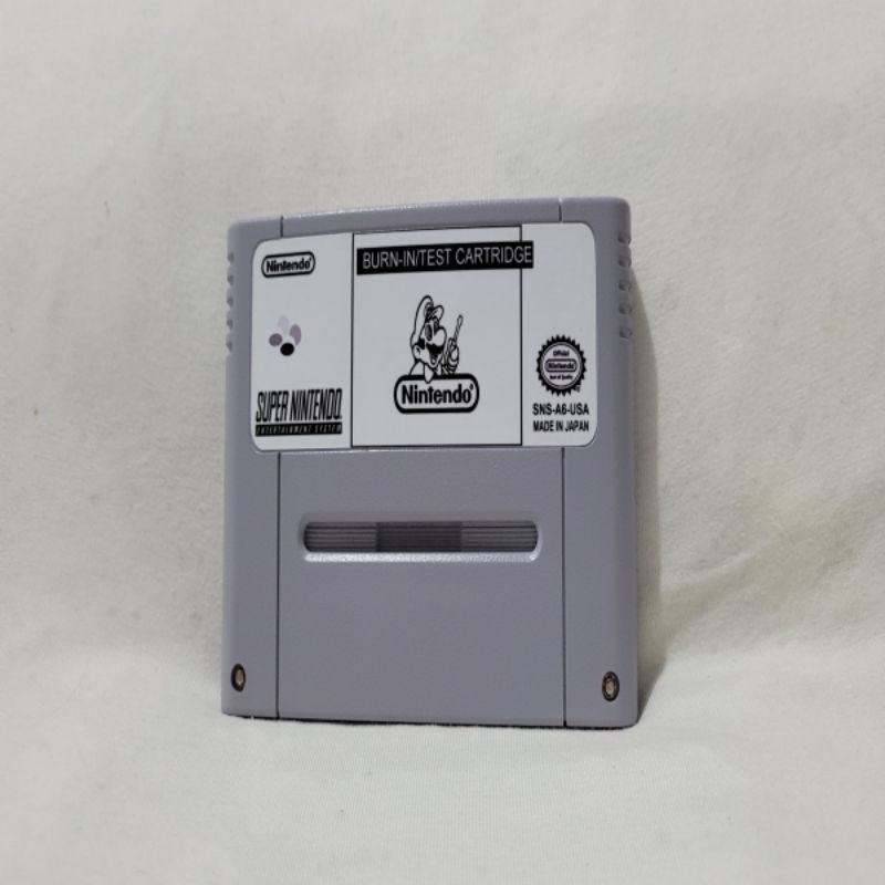 Super Nintendo Burn-in Test (leia a descrição) - Escorrega o Preço