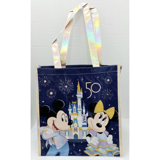 Sacola Disney 50 anos - Original e Reutilizável - Média | Shopee Brasil