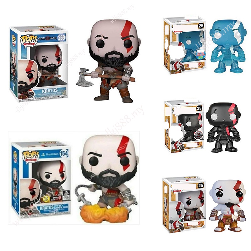 FUNKO POP Deus Da Guerra Kratos 269 154 25 Bonecos Modelo Figura De ...