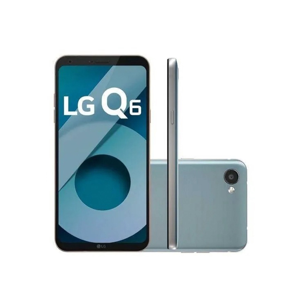 Celular LG Q6 32 Gb Platinum 3 Gb Ram Vitrine (Recondicionado) | Shopee Brasil