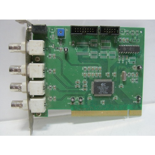 Placa Captura Cftv Bnc 4 Canais Conexant Fusion 878a | Shopee Brasil