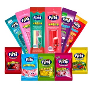 kit 60 pacotes de fini tipos sortidos guloseimas variadas | Shopee Brasil