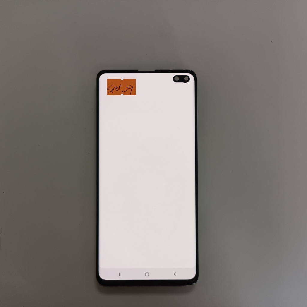 Tela LCD 100 % Original AMOLED Para Samsung Galaxy S10 Plus G975 Touch Com Conjunto De Estrutura ...