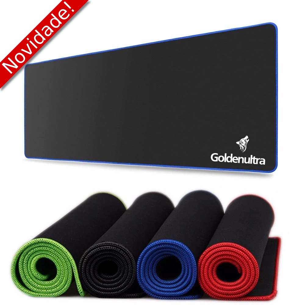 Mousepad Goldenultra Gamer GT-G900 80x30 Tecido Speed E Borda Costurada ...