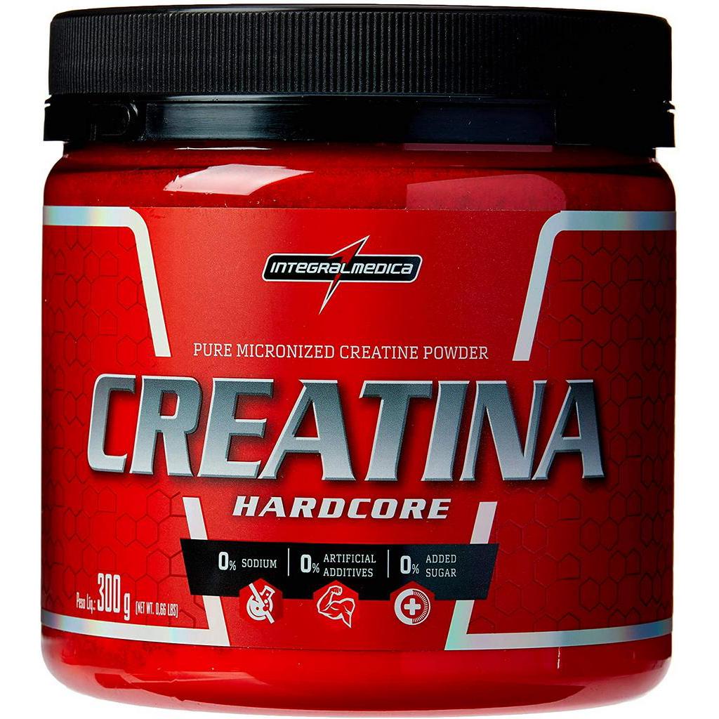 Creatina Hardcore 300g - Integralmedica | Shopee Brasil