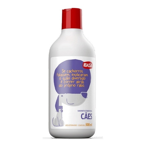 Shampoo Sabonete Liquido Caes pet profissional ibasa 500ml | Shopee Brasil