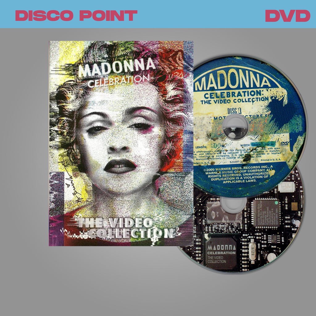 DVD DUPLO MADONNA / CELEBRATION / THE VIDEO COLLECTION 2 DVDs | Shopee ...