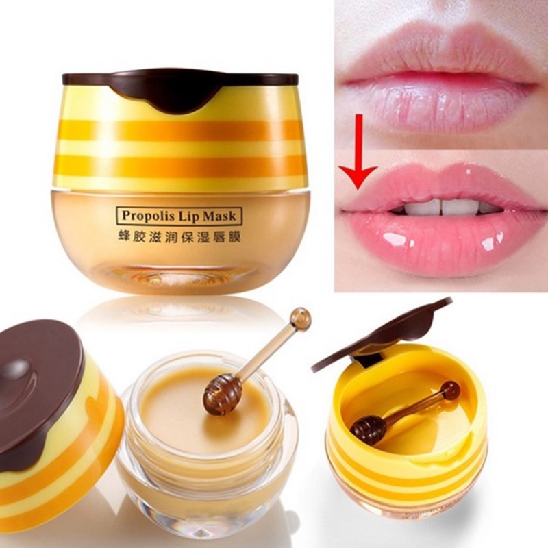hidratante labial Honey Lip Mask propolis e mel Hidratante Para ...