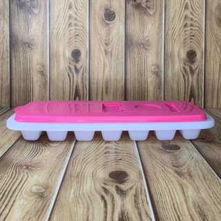 Forma de Gelo Tupperware 14 Cubos Rosa Original Nova Com Tampa Tapoer ...