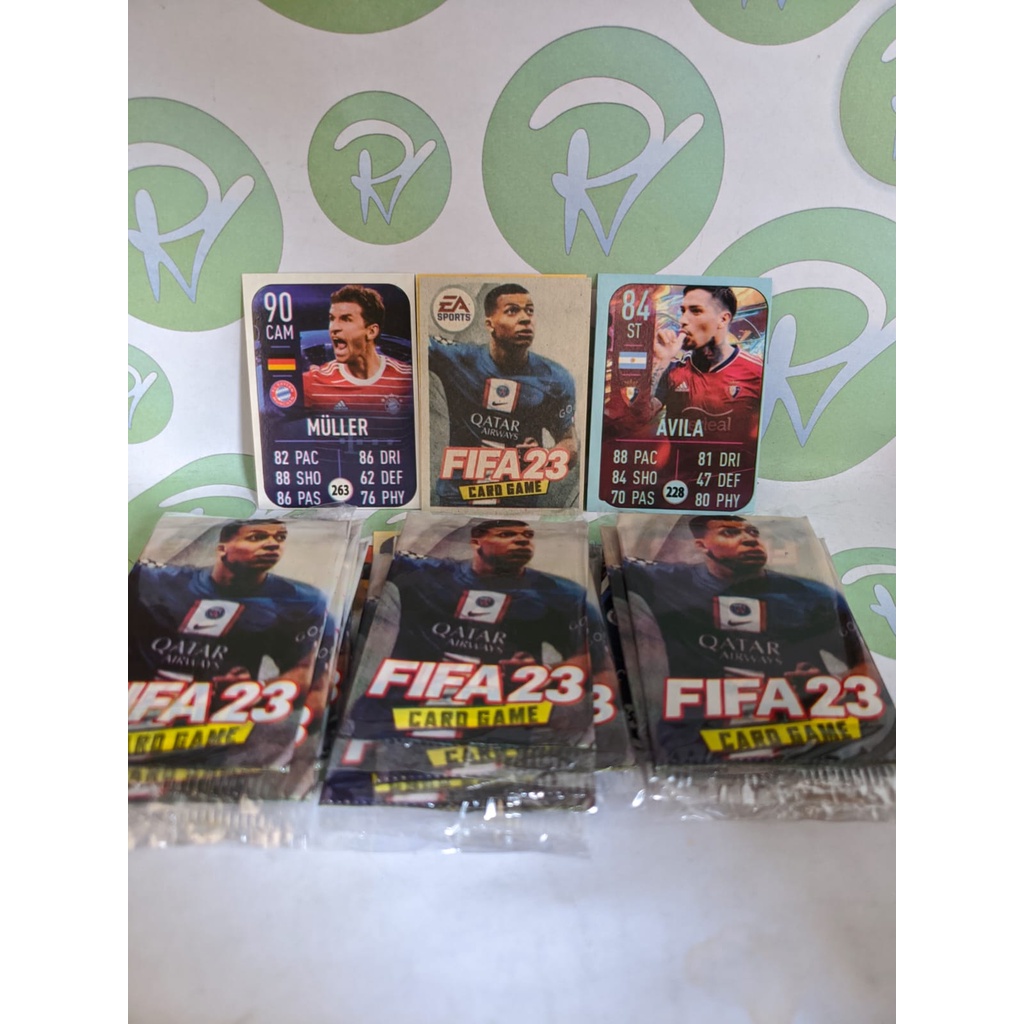 FIFA 2023 - Card Game / Cartas / Figurinhas - Kit 50 Pacotes com 4 ...