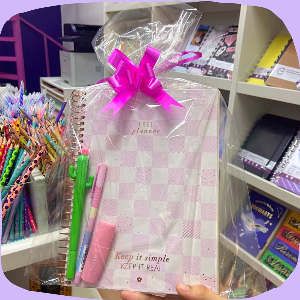 Kit de Presente - Planner 2023 Soho - Tilibra - Escorrega o Preço