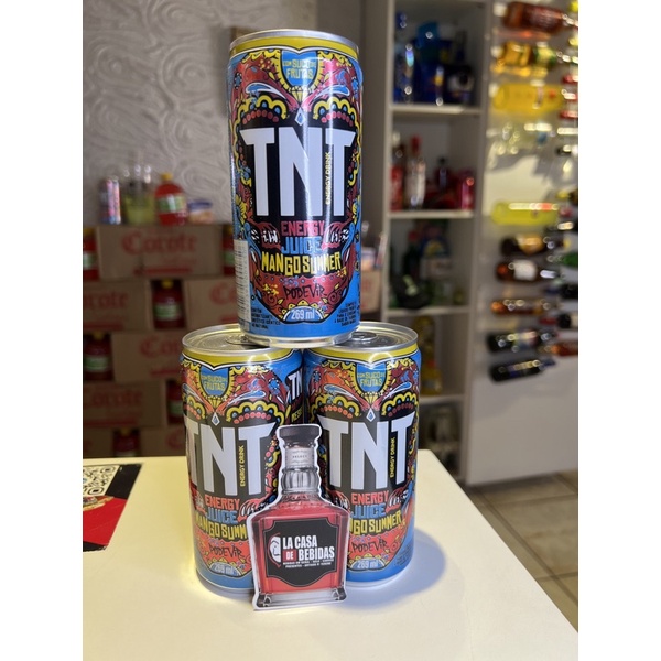 🟢Energético TNT juice mango summer lançamento 🥭unidade - Escorrega o Preço