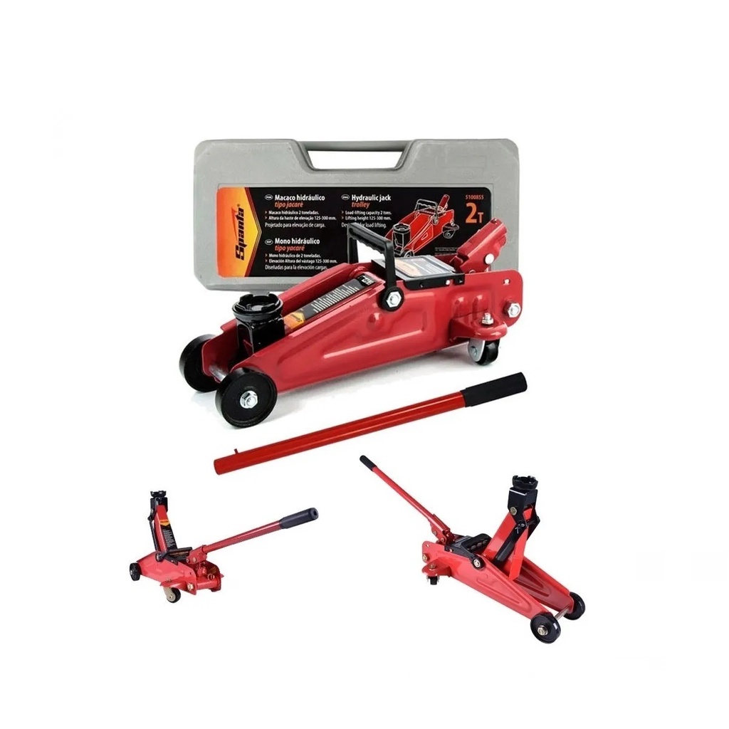 Macaco Hidráulico Tipo Jacaré 2 Tonelada 510085 Sparta - Escorrega o Preço