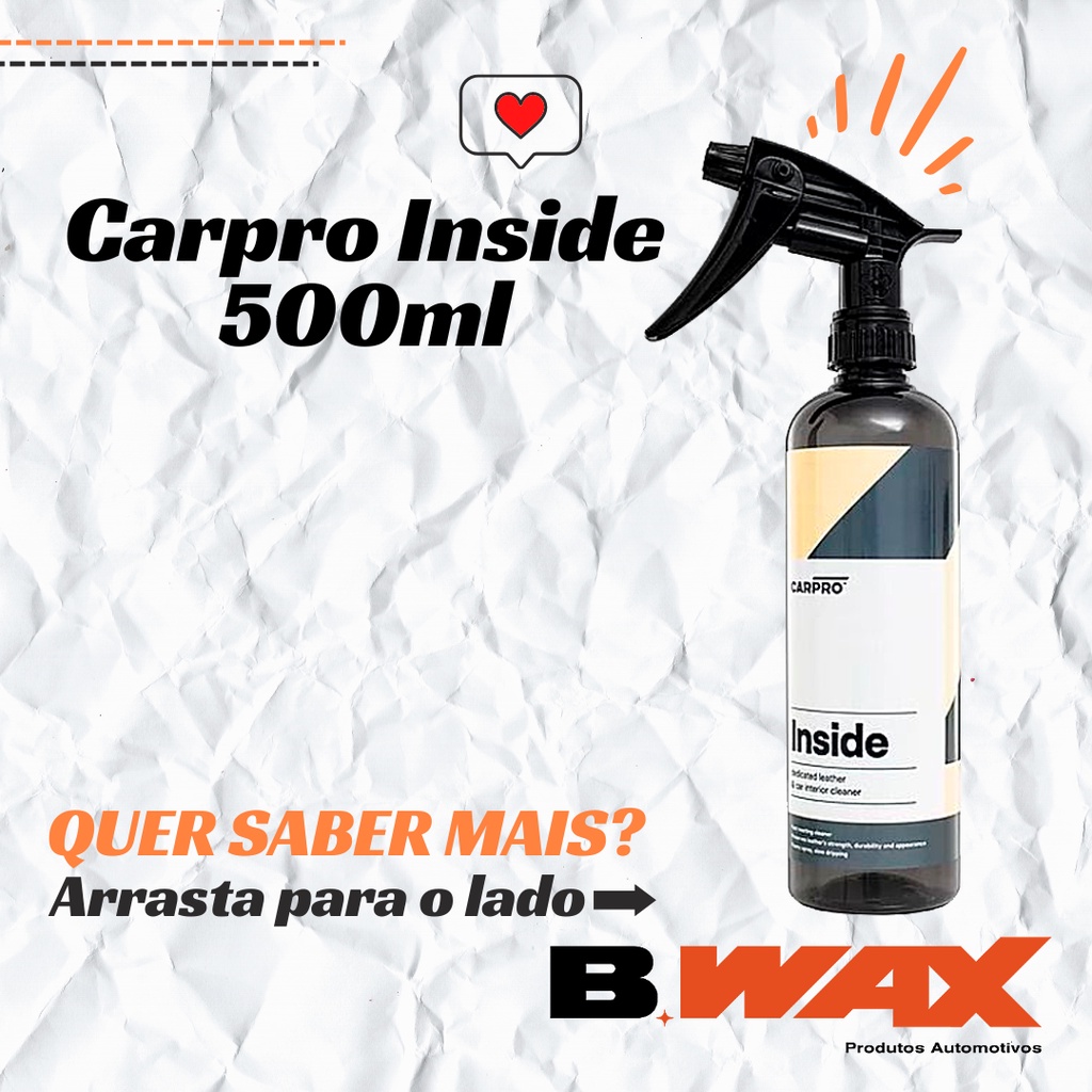 Carpro Inside 500ml | Shopee Brasil