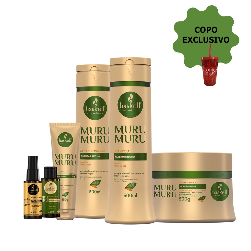 Kit Haskell Murumuru 300ml | Shopee Brasil