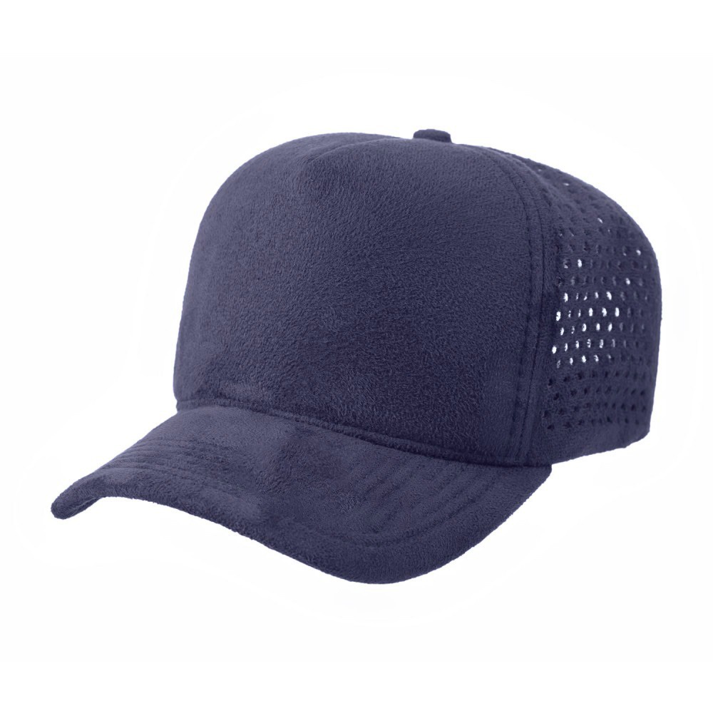 Bone Aba Curva Camurca Premium Liso Perfurado Snapback | Shopee Brasil