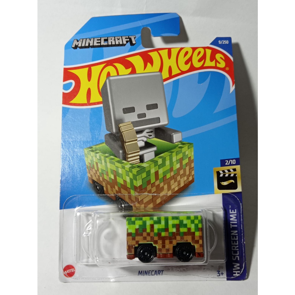 Minecart Minecraft Hot Wheels temático | Shopee Brasil