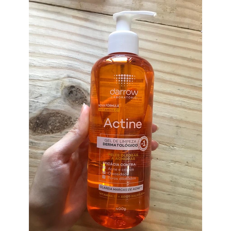 Gel de Limpeza Darrow Actine Vitamina C - 400g | Shopee Brasil