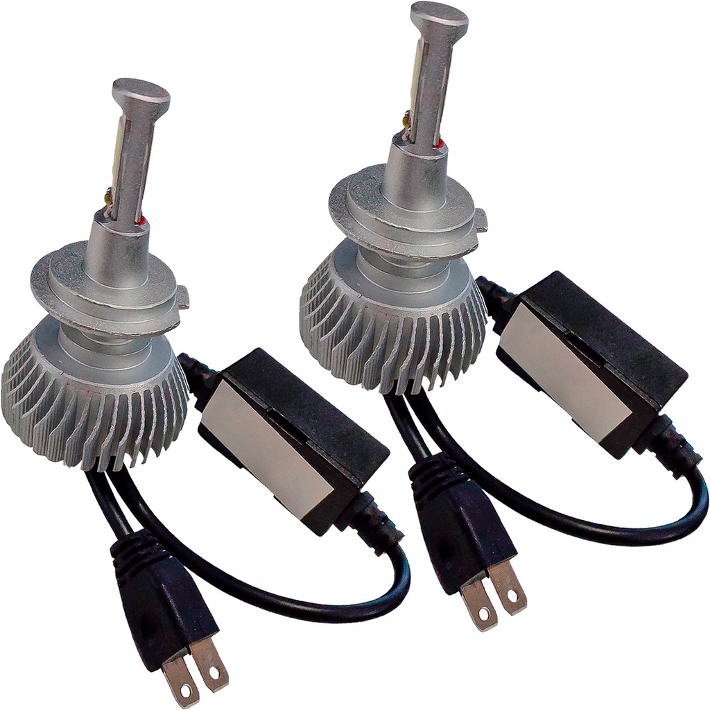 Par Lampada Super Led Farol e Milha Efeito Xenon Com Canbus H1 H3 H4 H7 H8 H11 H16 H16-2 H27 HB3 ...