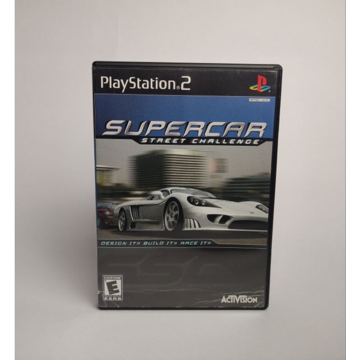 SuperCar Street Challenge- Para PS2 ORIGINAL completo | Shopee Brasil