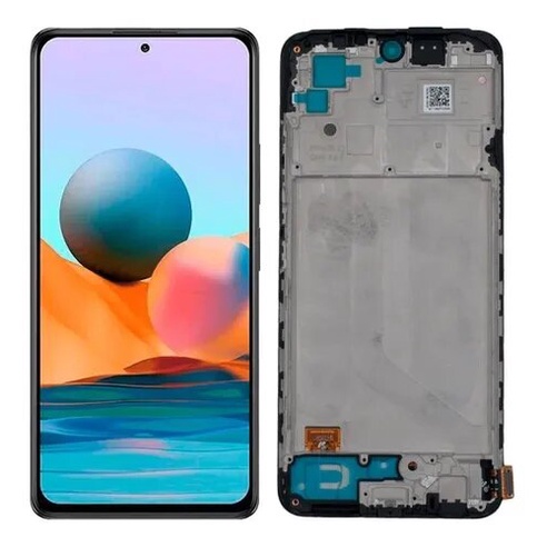 Tela Frontal Display Lcd Touch Xiaomi Redmi Note 10 4g 10s Com aro Original Nacional | Shopee Brasil