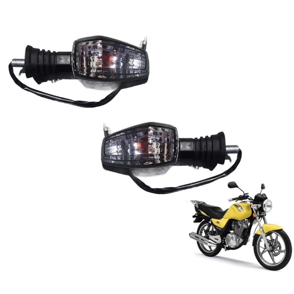 Par Pisca Lente Cristal Fume Yes Se Gsr 125 150i De 2004 Ate 2017 ...