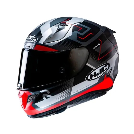 Capacete HJC Rpha 11 Nectus CInza e Vermelho Fosco | Shopee Brasil
