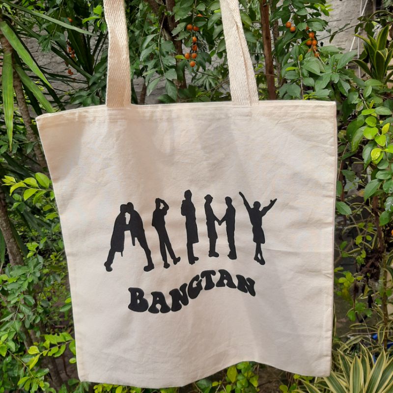 Ecobag BTS ARMY kpop aesthetic | Shopee Brasil