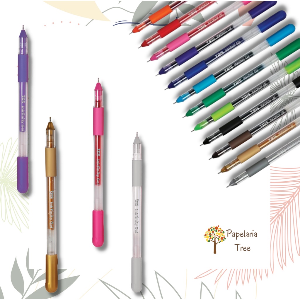 Caneta Gel Inkfinity TRIS - Glitter Pastel | Shopee Brasil