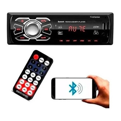 Mp3 Player Receiver Bluetooth Usb Sd First Option | Shopee Brasil
