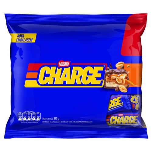 Pacote Chocolate Bombom Charge Nestle Com 20 Unidades 370g | Shopee Brasil