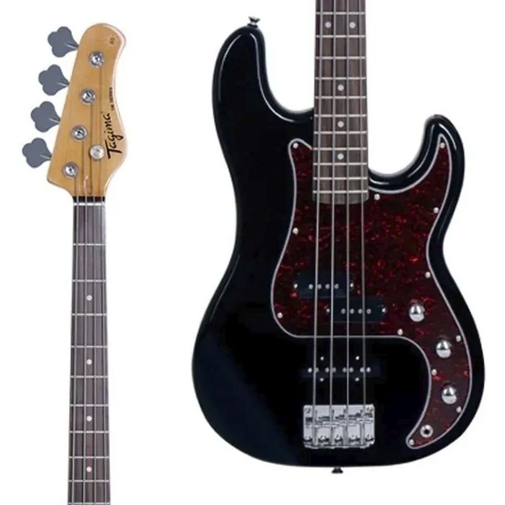 Contrabaixo Tagima TW-65 4 Cordas Woodstock Preto BK | Shopee Brasil