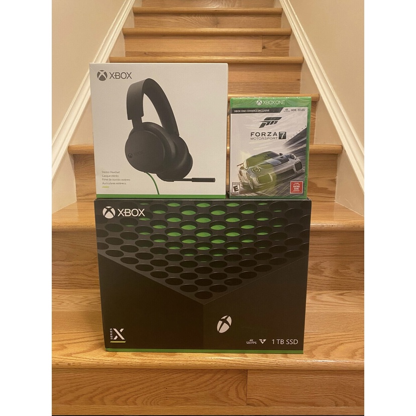 brand new Microsoft Xbox Series X 1TB Video Game Console Bundle with a ...