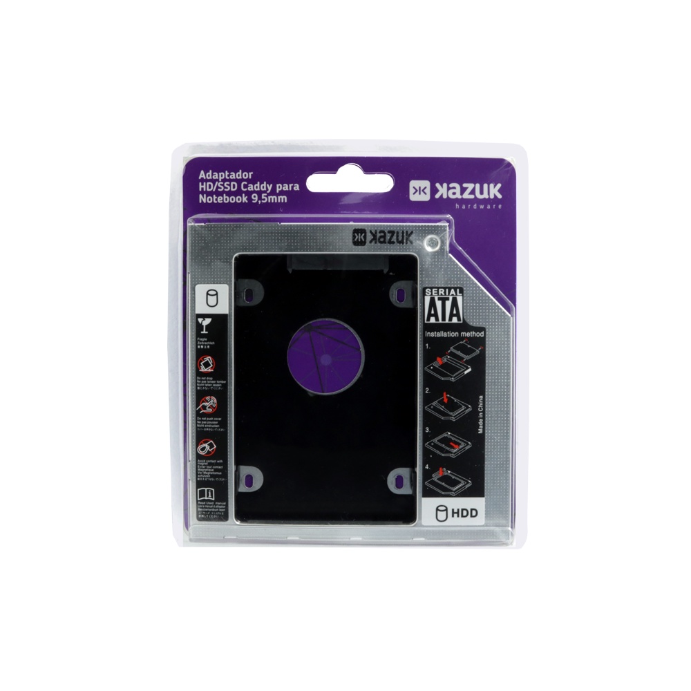 Adaptador Hd Ssd Caddy 9,5mm Kazuk | Shopee Brasil